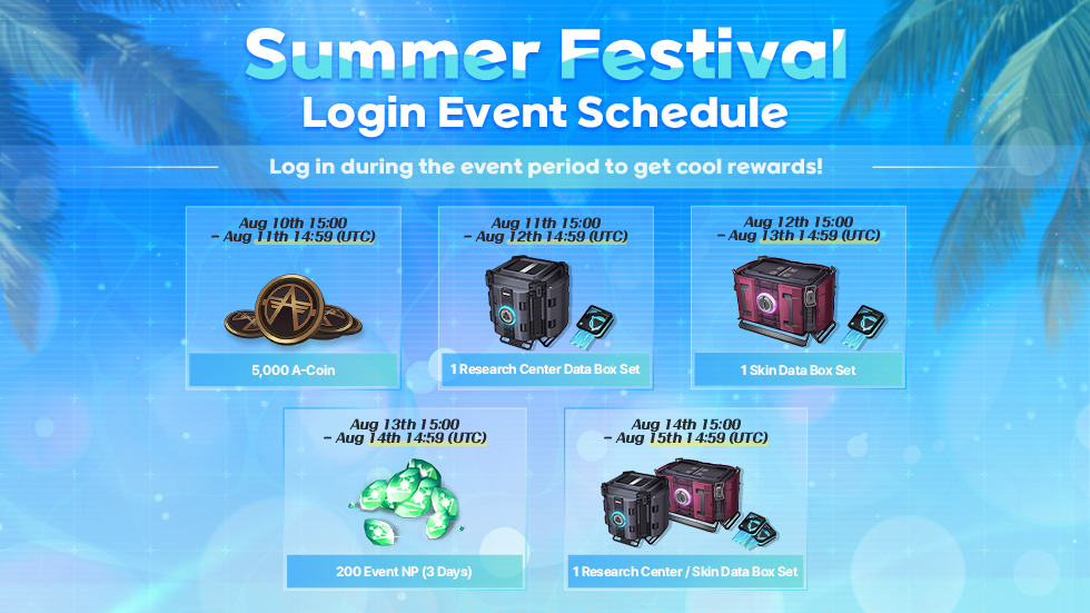 Summer Festival Login Event! :: Eternal Return