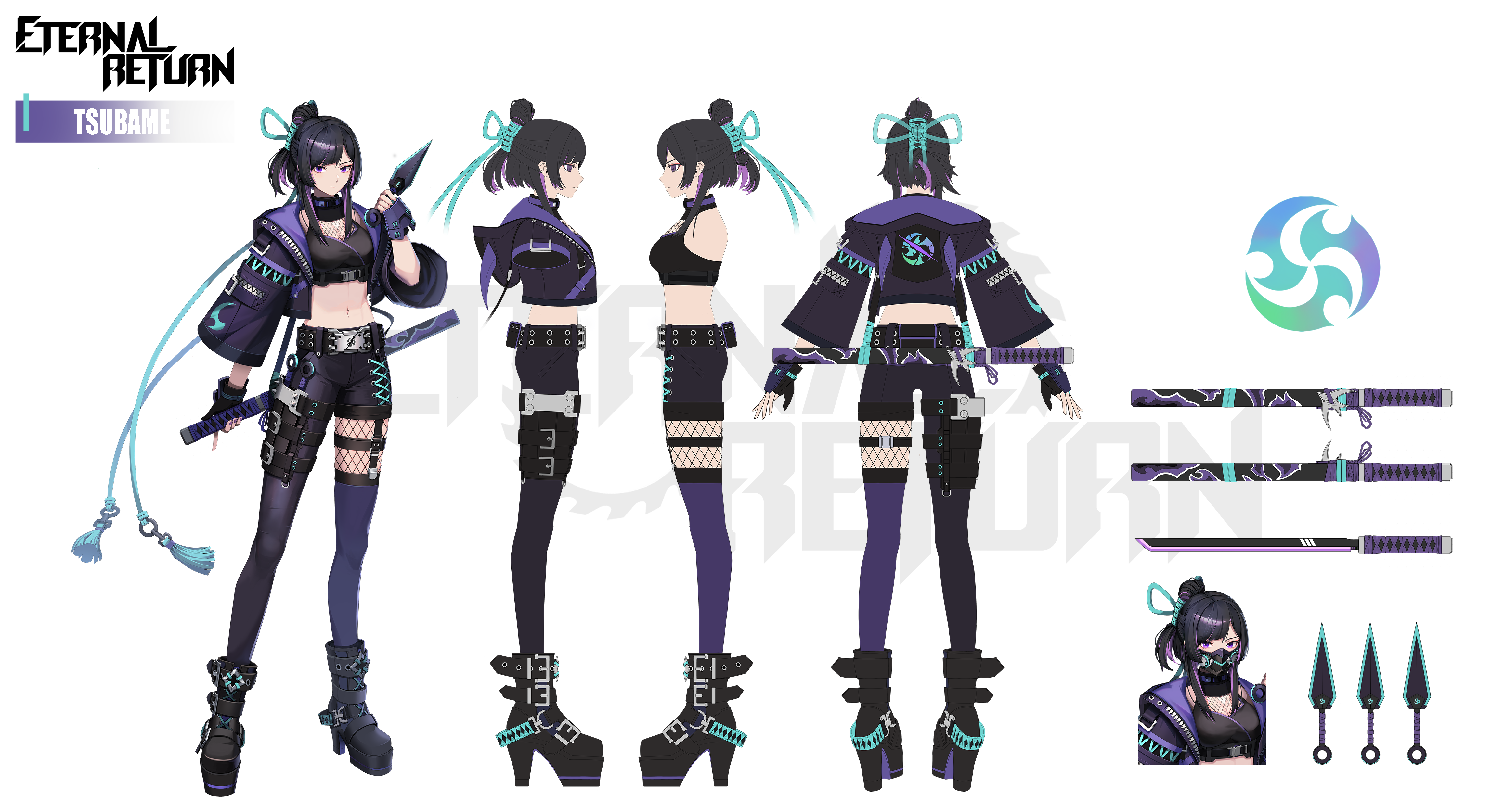 [New Character] Tsubame Concept Art :: Eternal Return