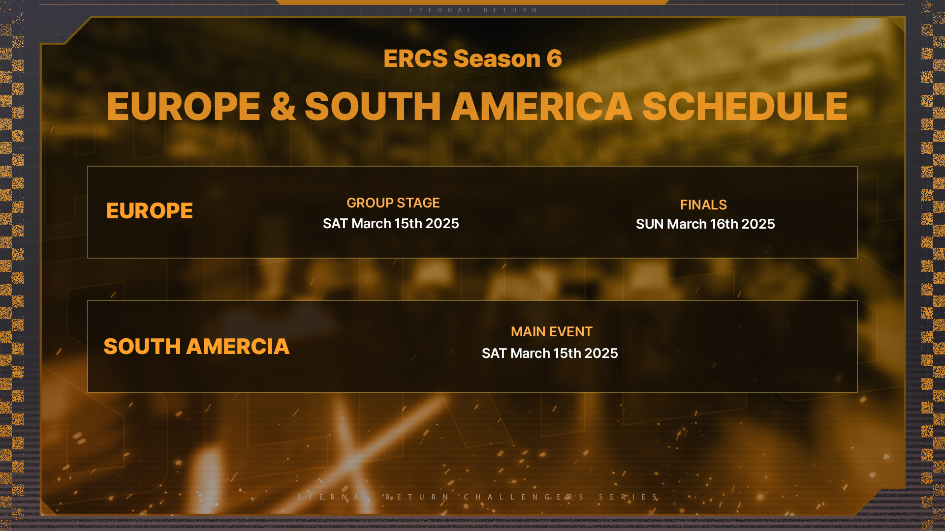 ER Challengers Season 6 Announcement :: Eternal Return