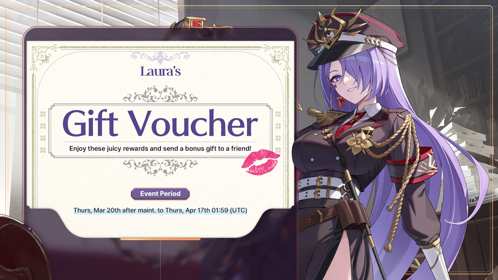 Laura's Gift Voucher | Eternal Return