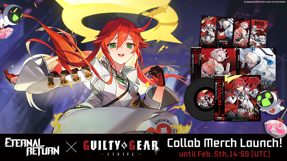 Eternal Return x GUILTY GEAR -STRIVE- Collab Merch Launch! :: Eternal ...